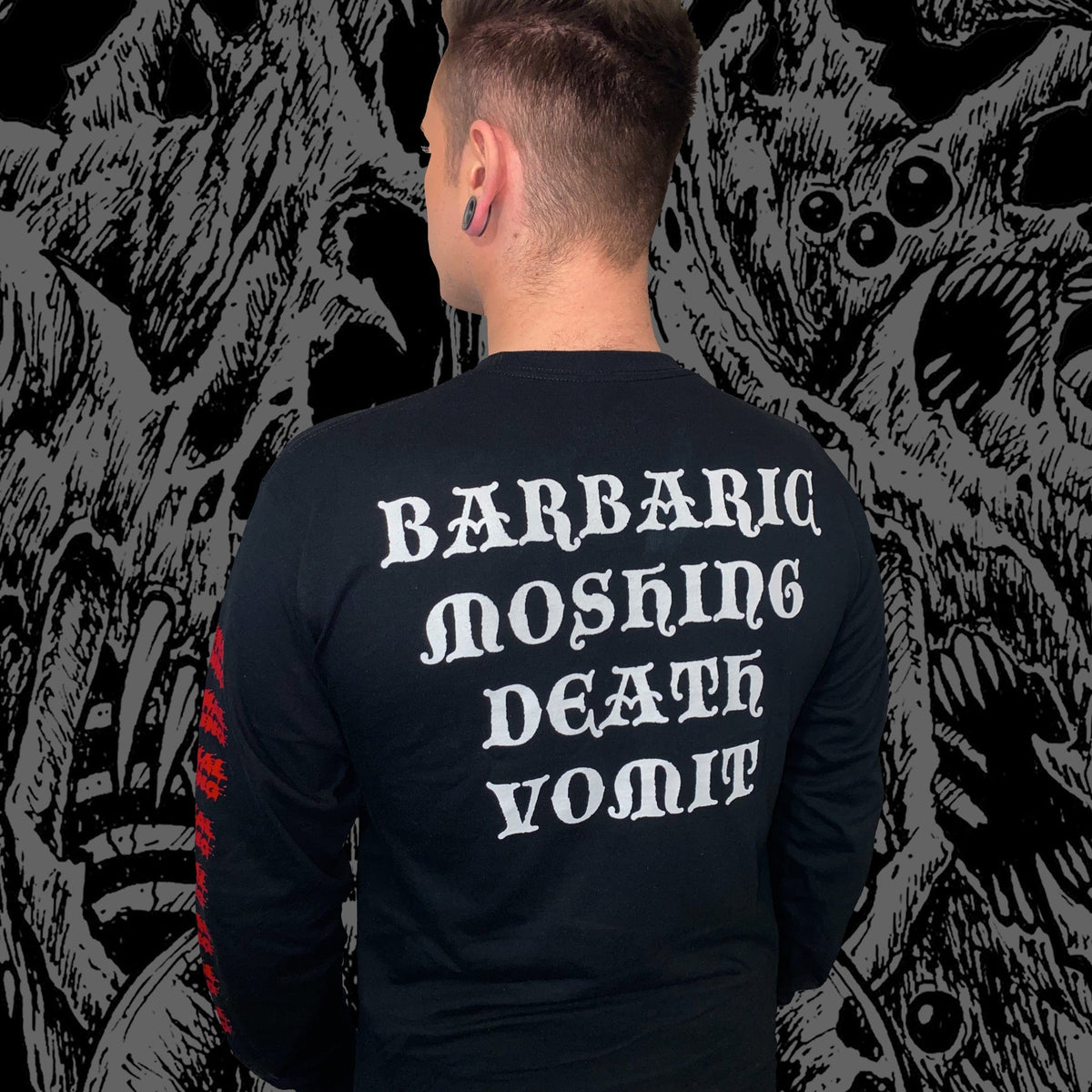 Internal Bleeding - Barbaric Moshing Death Vomit Longsleeve – Unusual ...